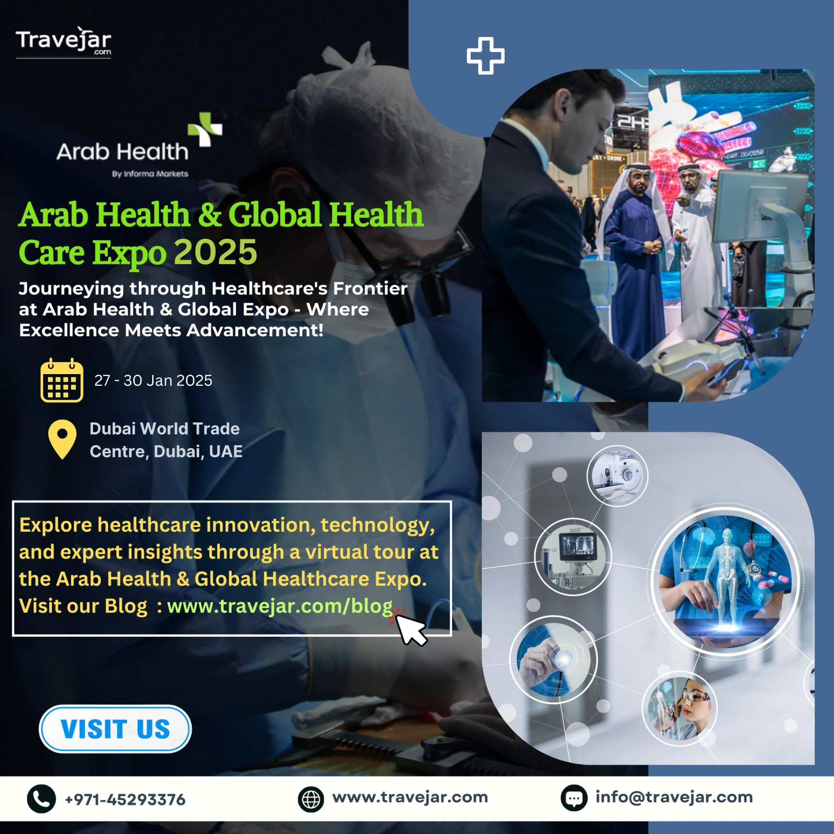 Arab Health Expo Dubai 2025 | Dates, Timings, Theme & More!